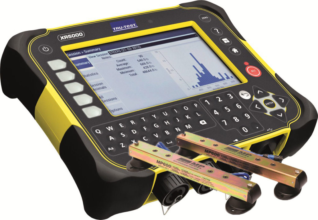 Balanza XR5000 + barras MP600 (Consultar) - Muñoz y Arquero SA